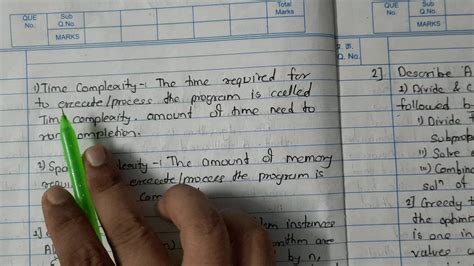 Algorithm And Time Complexity Cases Exam Preparation Youtube