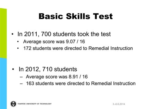Tutmathematics Basic Skills Test And Remedial Instruction Pptx