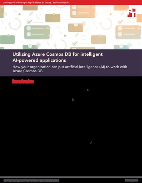 Utilizing Azure Cosmos Db For Intelligent Ai‑powered Applications Pdf