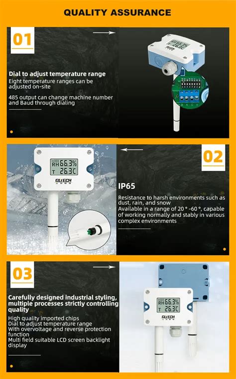 industrial iot temp and humidity meter smart digital portable wireless