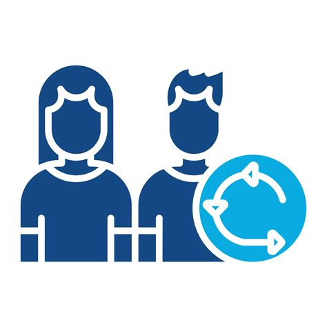 Scrum Team Glyph Two Color Icon 17612217 Vector Art At Vecteezy