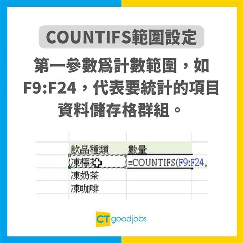 【excel教學】想快速統計項目數量？一條公式自動幫你計好！