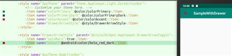 Android How Do I Change The Color Of The Hamburger Menu Icon Stack Overflow