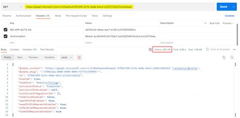 Nodejs How To Get Shifts From Microsoft Teams Shifts Using