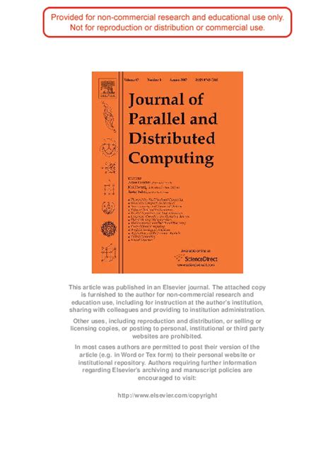 Pdf Optimal Pipeline Decomposition And Adaptive Network Mapping To Support Distributed Remote