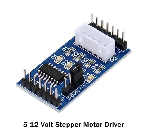 Stepper Motor Driver Circuit Diagram Using Uln2003
