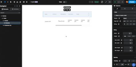 Table Column Edit Width Tips And Hacks Weweb Community
