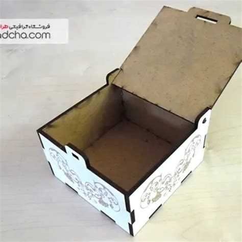 دانلود طرح برش لیزر جعبه رایگان چوبی جواهرات Cdr طرادچا