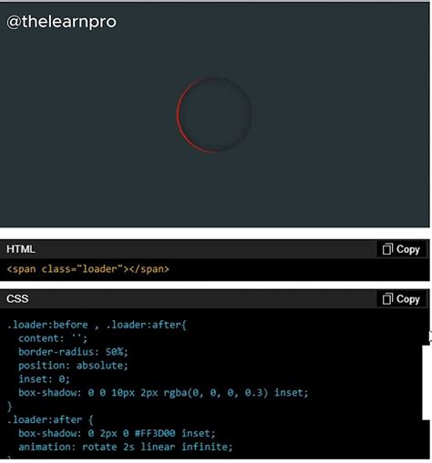 Html Css Loader Animation Interactive Component Ui Design