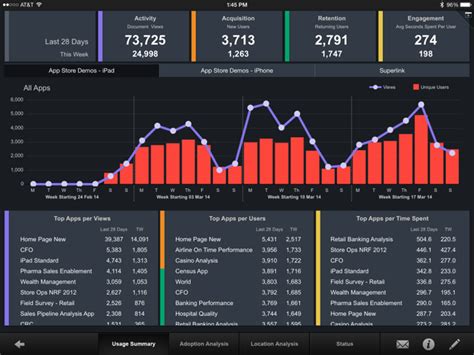 Microstrategy Dashboard Examples