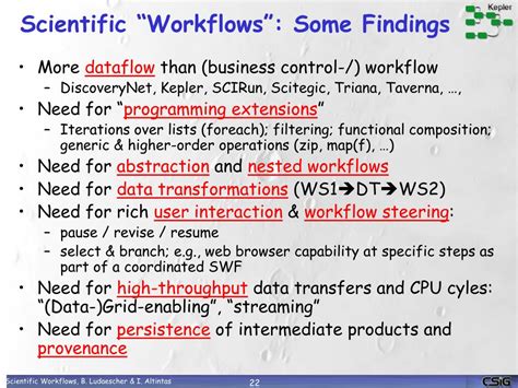 Ppt Introduction To Scientific Workflows And The Kepler System