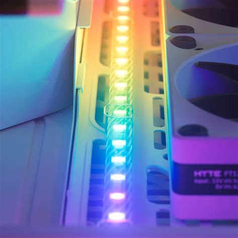 Kit De 3 Tiras Led Hyte Ls10 Qrgb Iluminación De Inmersión Digital