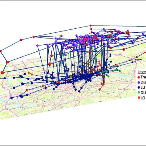 Illustrative Example Of Multilayer Infrastructure Network Download Scientific Diagram