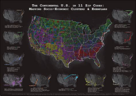 Map Of The Affinity Propagation Clusters And Exemplars Download