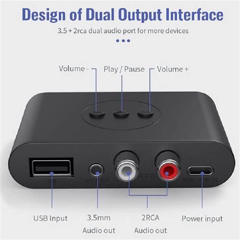 Bluetooth аудио приемник Mkmarket