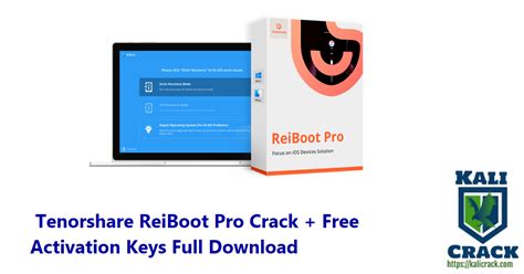 Tenorshare Reiboot Pro 7 6 1 0 Crack Free Key Download [2021]