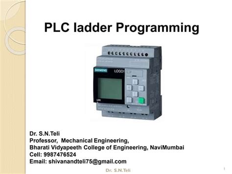 Plc Programming Introduction Pptx