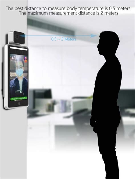 Android Face Recognition Biometric Attendance System Temperature Measuring