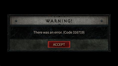 Diablo 4 Error Code 316719 Fix And Cause Explained Gamerevolution