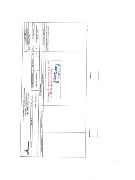 Contoh Comment Sheet Pdf Contoh Comment Sheet Pdf