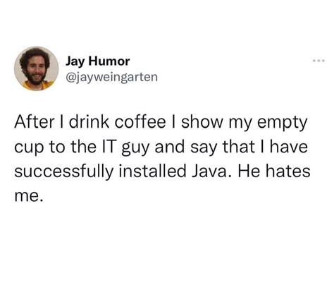 Why Do Java Programmers Have To Wear Glasses Rnonpoliticaltwitter