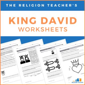 King David Activities Crafts The Religion Teacher Catholic Religious Education