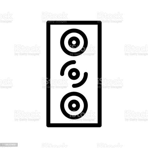 사운드 오디오 스피커 멀티미디어 로고 또는 아이콘 일러스트레이션 개념에 대한 스톡 벡터 아트 및 기타 이미지 개념 개념과