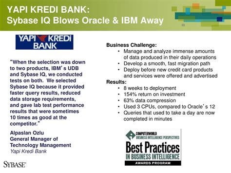 PPT Sybase IQ Changing The Game For Extreme Analytics PowerPoint Presentation ID 388915