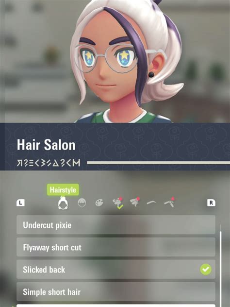 Pokemon Legends Za Top Hairstyles And Hidden Colors Tiktok