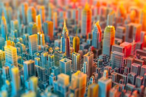 Premium Photo Data Visualizations Of Urbanization Trends Highlig Generative Ai