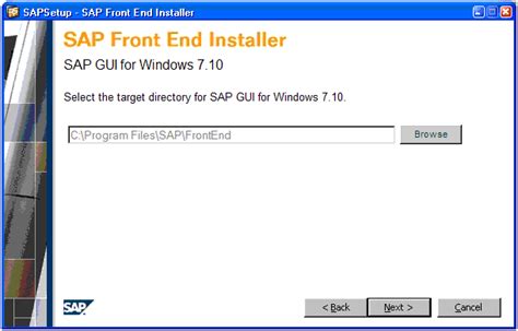 Installation Et Configuration De SAPGUI