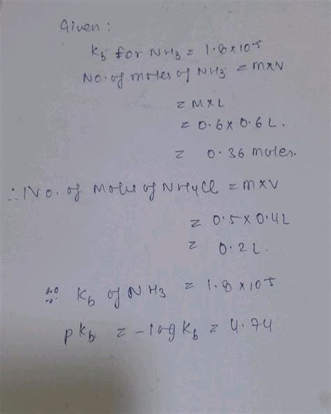 calculate the ph of a buffer prepared by mixing 600 c ate the ph of a