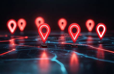 The Concept Of Route Planning And Gps Technology Is Represented By A