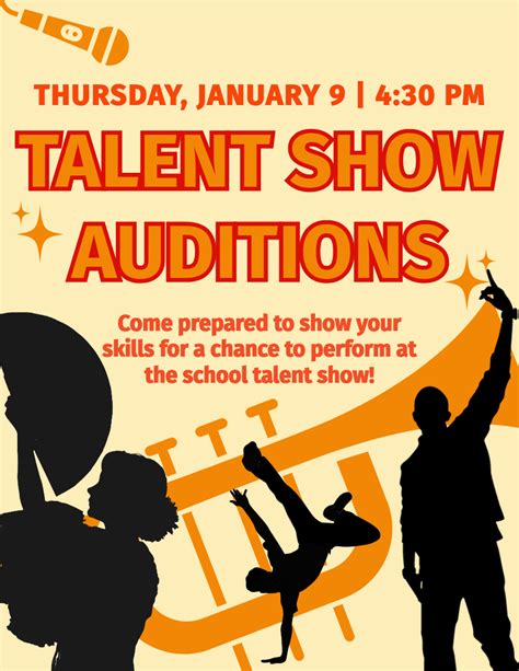 Shotwell Talent Show Auditions Shotwell Middle School