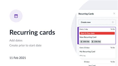 Improved Automation Add Dates And Date Rules To Recurring Cards
