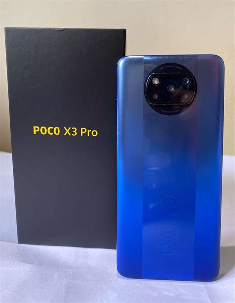 Celular Xiaomi Poco X3 Pro 126gb Azul 6gb Ram Celular Xiaomi Usado