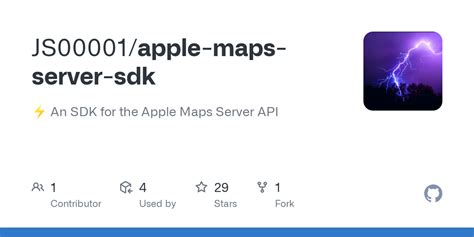 Github Js00001apple Maps Server Sdk ⚡️ An Sdk For The Apple Maps Server Api