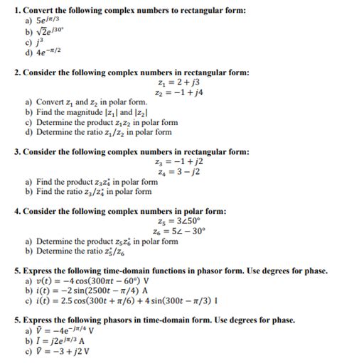 Solved Please Solve All Please Convert The Following Chegg