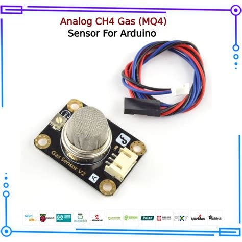 Jual Dfrobot Gravity Analog Ch4 Gas Sensor Mq4 For Arduino Shopee Indonesia