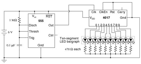 Led Sequencer Digital Integrated Circuits Electronics Textbook