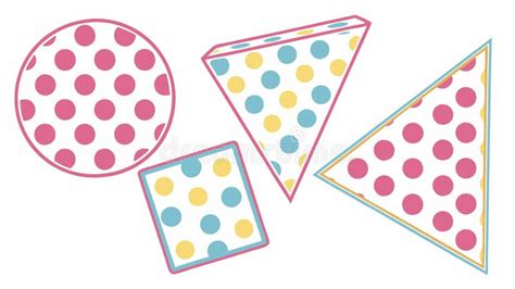 Geometric Shapes Pattern Colorful Abstract Vector Design Generative Ai Stock Illustration