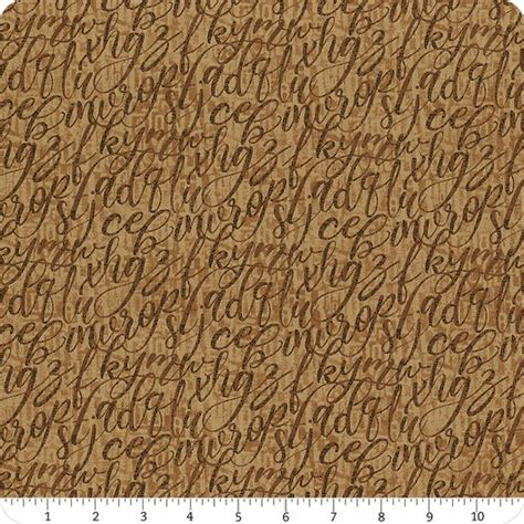 My Type Rust Script Yardage Sku 27709 37 Fat Quarter Shop