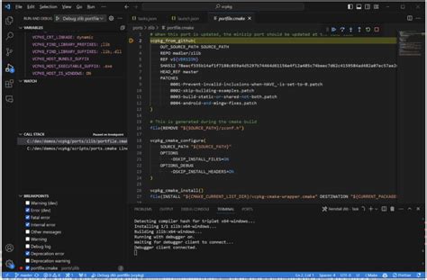 Debug Vcpkg Portfiles In CMake Script Mode With Visual Studio Code C Team Blog