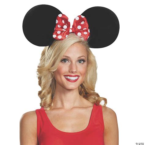 Adults Oversized Minnie Mouse Ears — Cosplay Supplies Inc