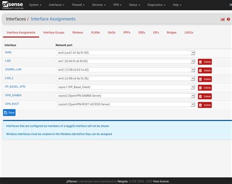 missing dhcp server settings tab netgate forum