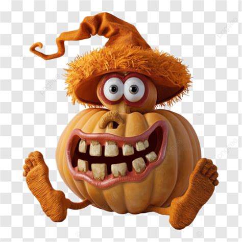 마녀 모자를 쓰고 귀여운 만화 호박 할로윈 호박 마녀 Png 일러스트 및 이미지 에 대한 무료 다운로드 Pngtree