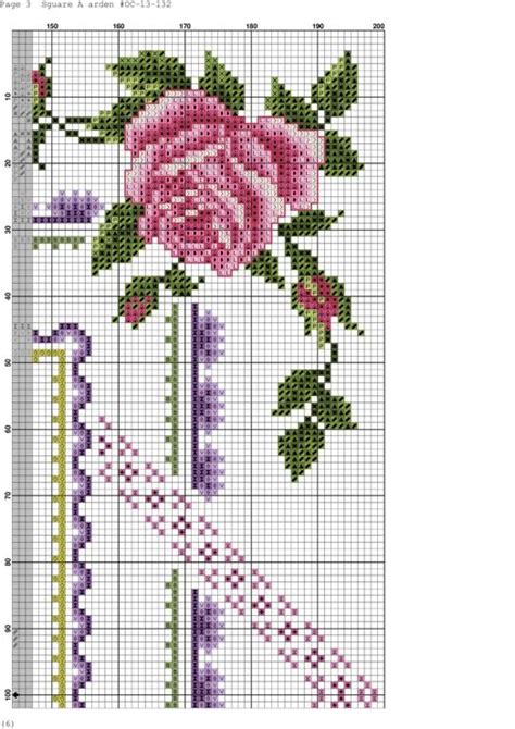 Фото 6 131 Kento Вышитые крестиком цветы Вышивание крестиком Поперечные