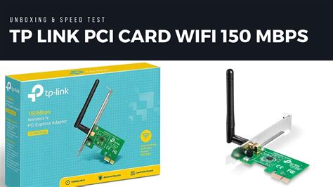 TP-Link TL-WN781ND 150Mbps Wireless N PCI Express Adapter - YouTube