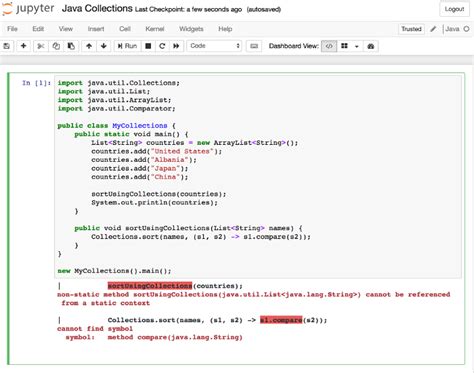 Jupyter Java Coding Learning Jupyter 5