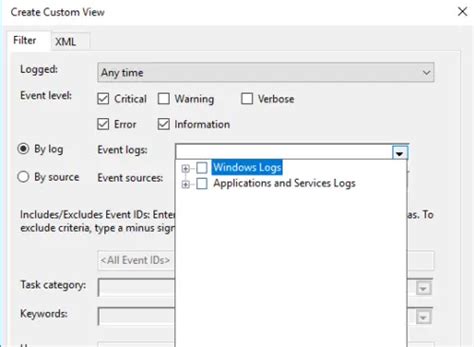 How To Create Custom Views In Event Viewer On Windows 1110
